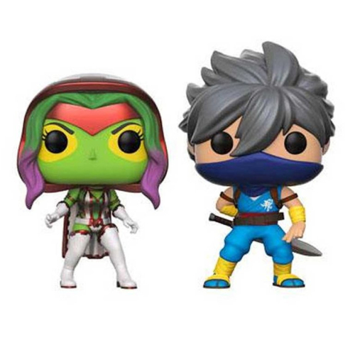 Capcom vs Marvel POP! Vinyl 2-Pack Gamora vs Strider (Player 2)