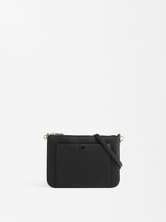 TEXTURED CROSSBODY BAG