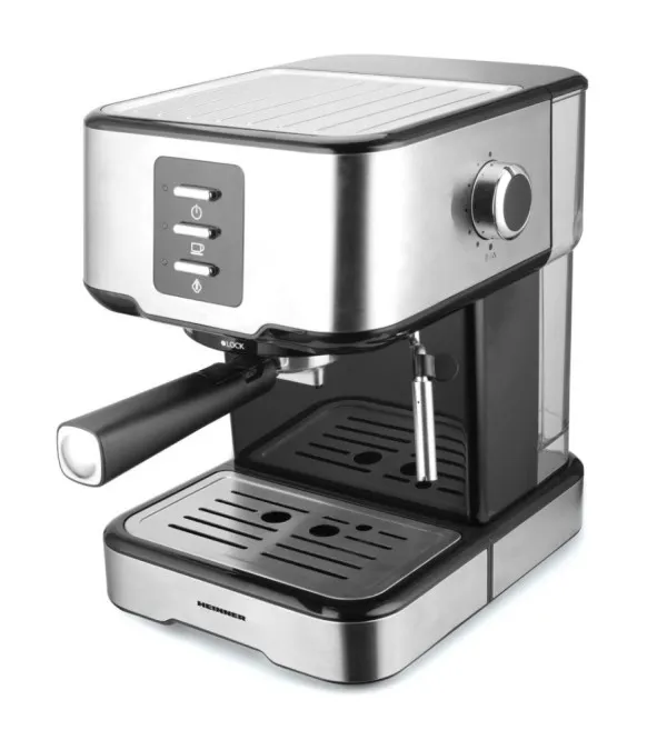 Heinner Espresso aparat HEINNER Brasillo HEM-850IXBK 15bar/1,5l/Inox