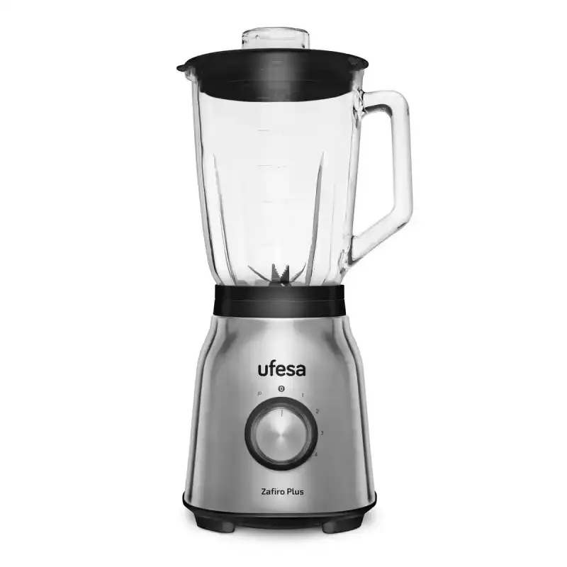 Blender Ufesa Zafiro plus/sivi/snaga 1250W/staklena posuda/zapremina 1.5 l