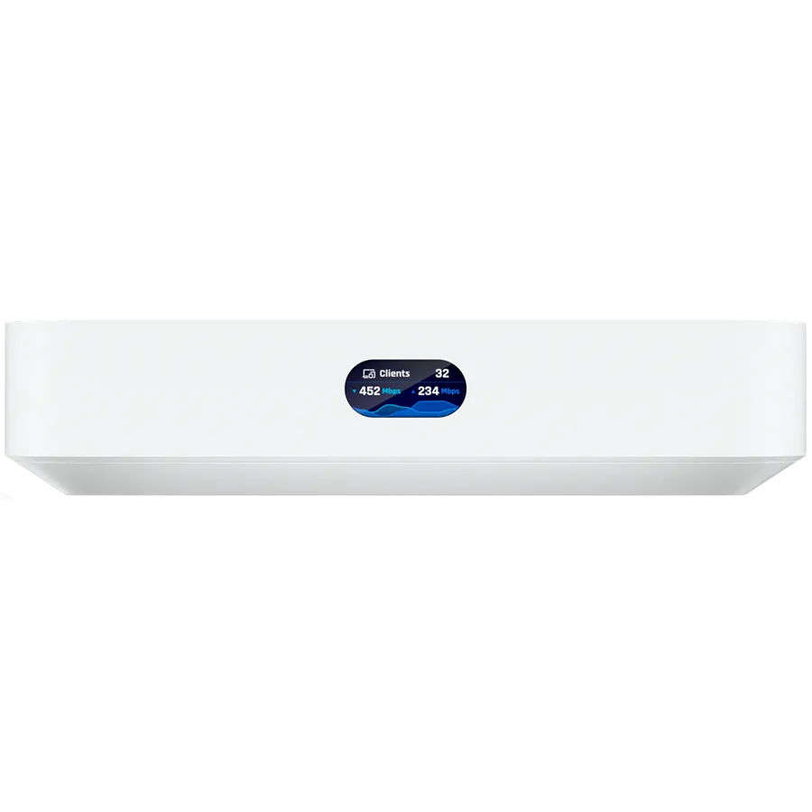 UBIQUITI Compact UniFi Cloud Gateway with a full suite of advanced routing and security features:Runs UniFi Network for full-stack network management;Manages 30+ UniFi devices and 300+ clients;1 G...