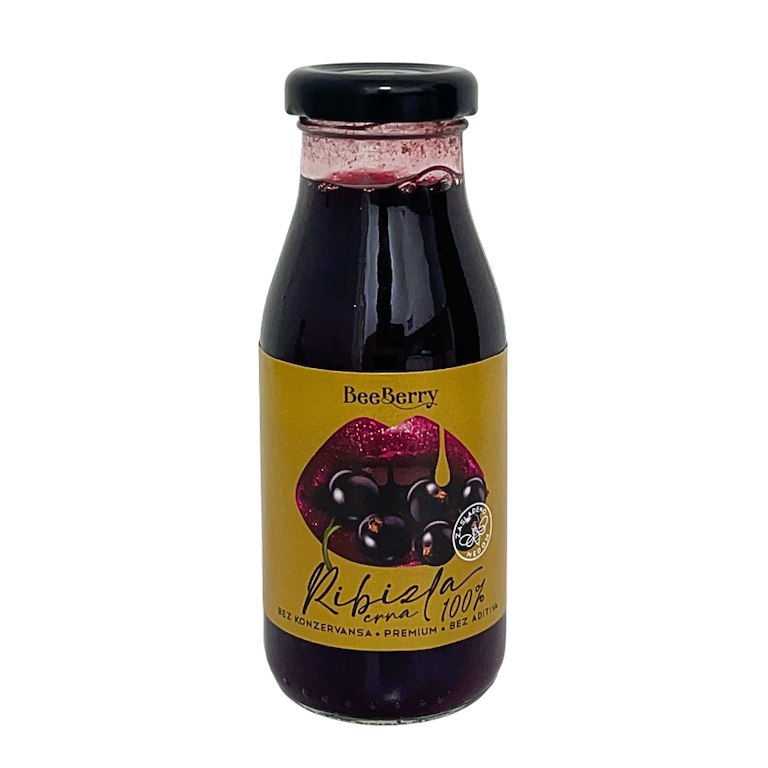 BeeBerry sok Crna Ribizla 0.2L paket od 24 komada