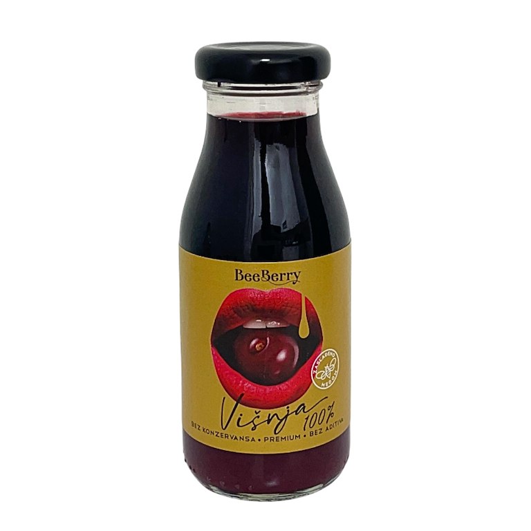 BeeBerry sok Višnja 0.2L paket od 24 komada