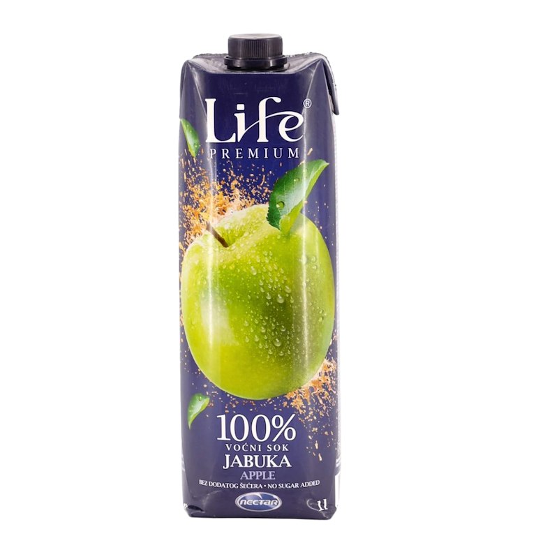 Life 100% Jabuka 1L paket od 12 komada