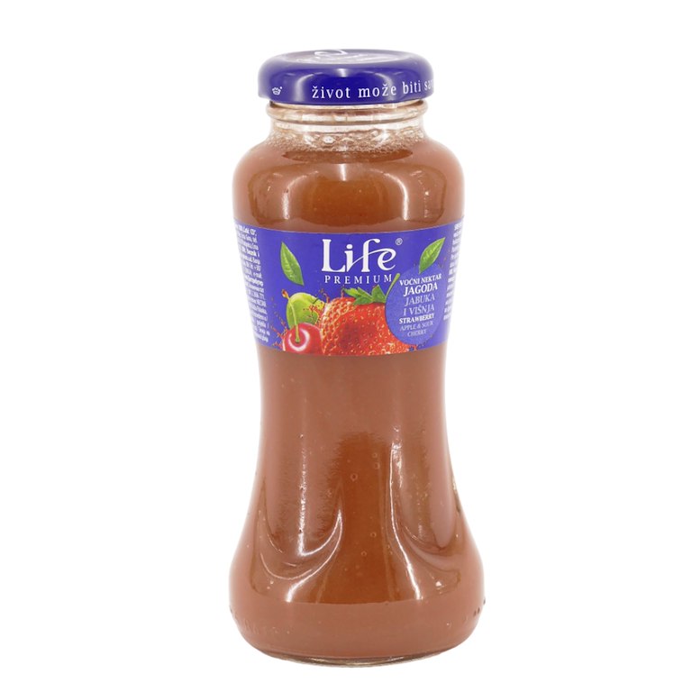 Life Premium Jagoda 0.2L paket od 24 komada