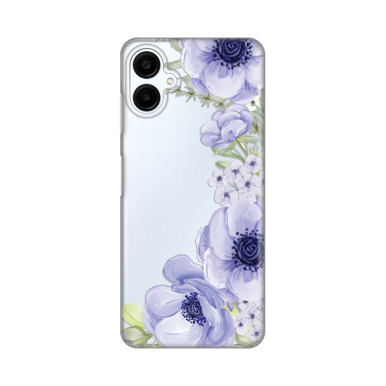 Zastitna ultra tanka (skin) maska / futrola PRINT - Samsung A065F Galaxy A06 Blue Roses