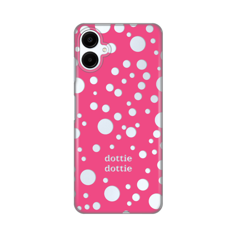 Zastitna ultra tanka (skin) maska / futrola PRINT - Samsung A065F Galaxy A06 Dottie Dottie Pink