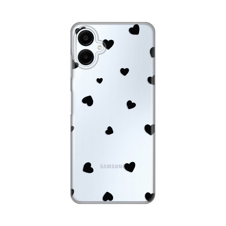 Zastitna ultra tanka (skin) maska / futrola PRINT - Samsung A065F Galaxy A06 Hearts