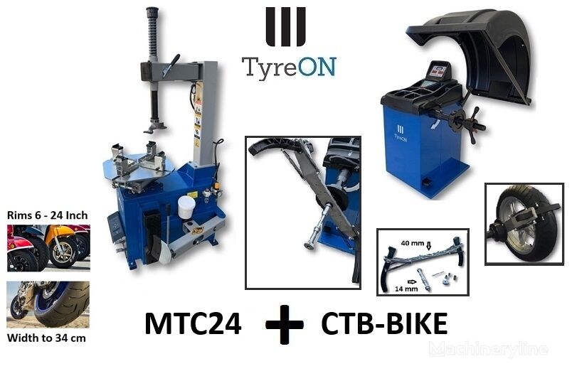 Novi TyreON ► Motorcycle tyre changer + motorcycle wheel balancer demonterka