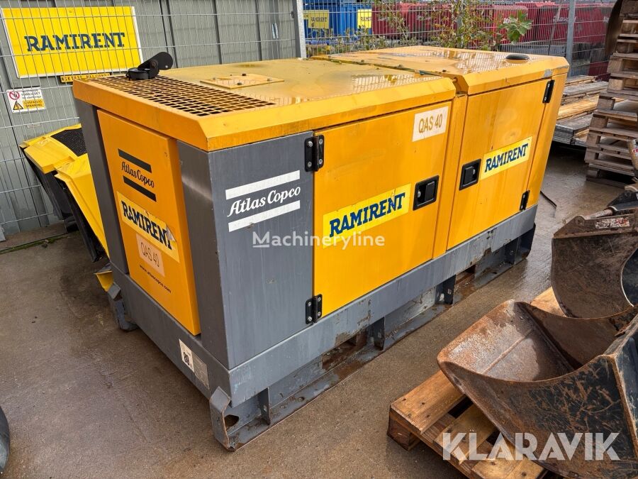 Prodaje se Atlas Copco Qas 40KD diesel generator na aukciji