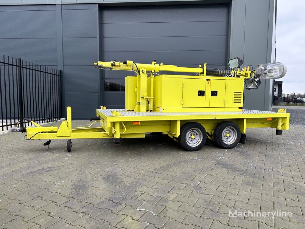 Atlas Copco Unique generator with light pole on trailer! rasvetni toranj