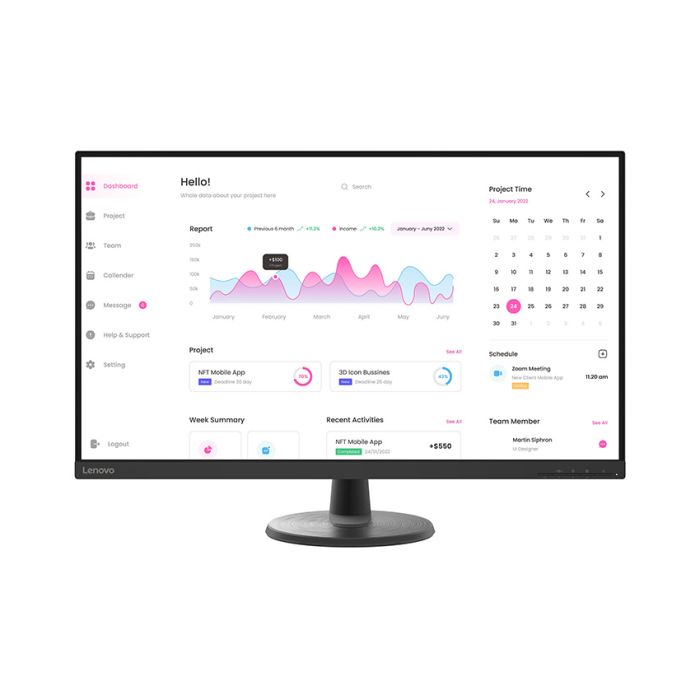 Monitor Lenovo 31.5'' D32-45 67A0GAC2EU