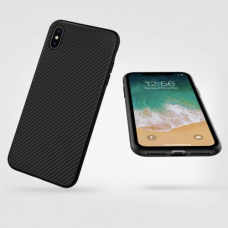 Maska Nillkin Synthetic Fiber za iPhone XS Max crna.