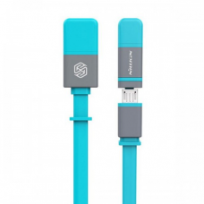 Nillkin USB cable Plus II 2u1 (Lightning/ Micro) 1,2m plavi.