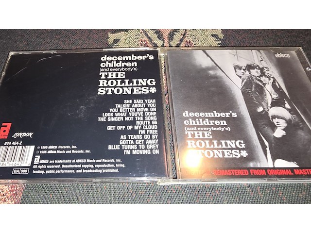 The Rolling Stones - December`s children , ORIGINAL