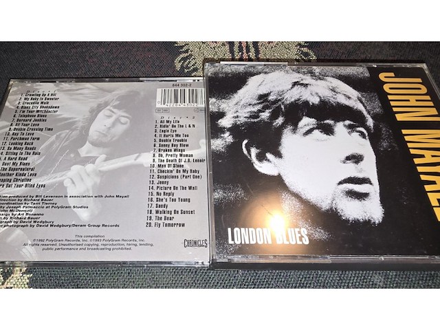 John Mayall - London blues, 1964-1969 2CDa , ORIG.