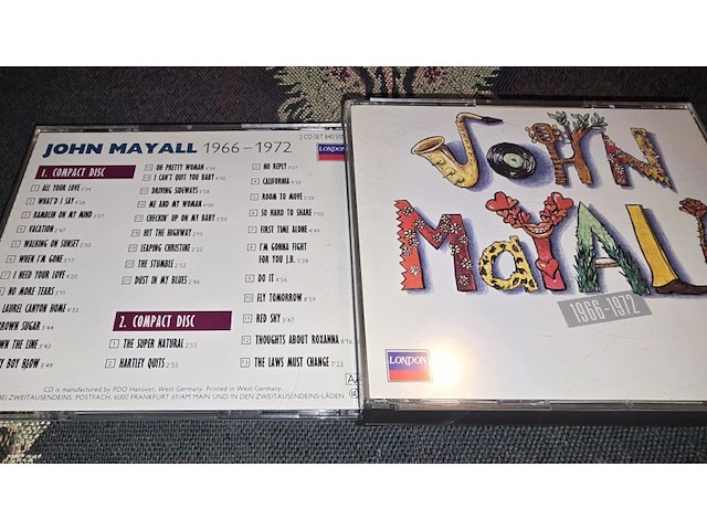 John Mayall - 1966-1972 2CDa , ORIGINAL