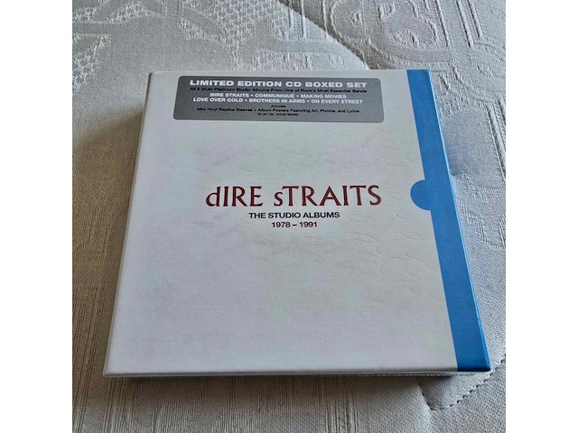 Dire Straits - The studio albums 1978-1991 6CDa , NOVO!