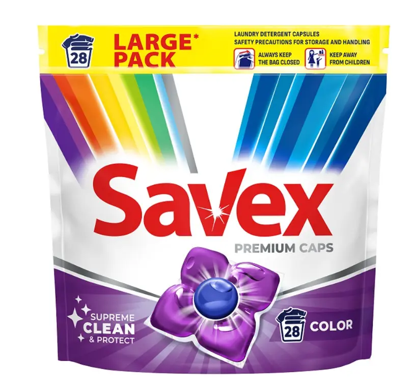 Savex Premium Kapsule za veš Color 28 komada