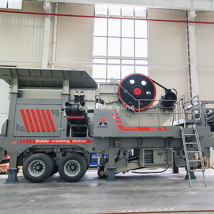 Novo Liming Pe 500*750 mobile jaw crusher portable with vibrating screen mobilna postrojenje za drobljenje