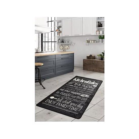 CONCEPTUM HYPNOSE TEPIH (80 X 150) KITCHEN BLACK CENA