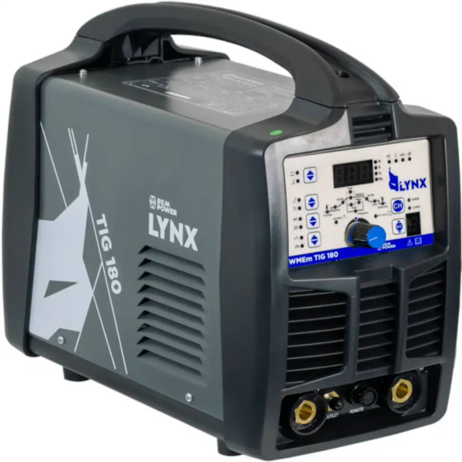 REM POWER Aparat za zavarivanje WMEM TIG 180 LYNX, 230V, 50Hz, IP21S