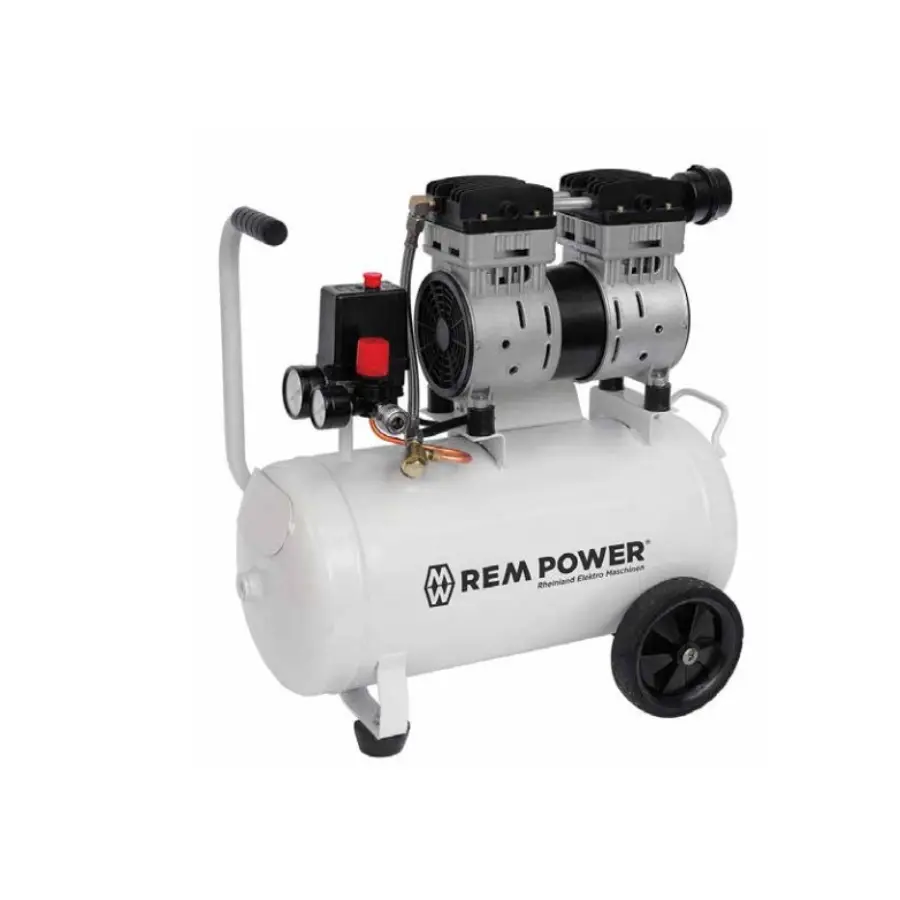 REM POWER Kompresor EL150/8/24 Silent, 230V, 50Hz, 1.5kW, 54dB