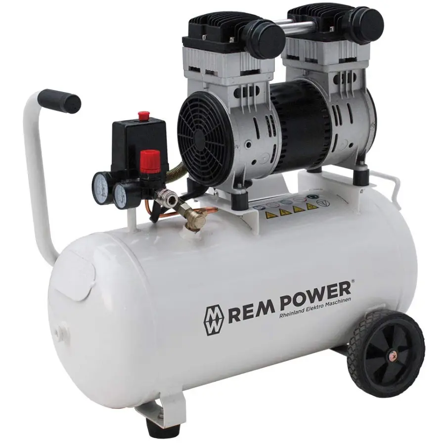 REM POWER Kompresor EL200/8/40 Silent, 230V, 50Hz, 1.5kW, 70dB