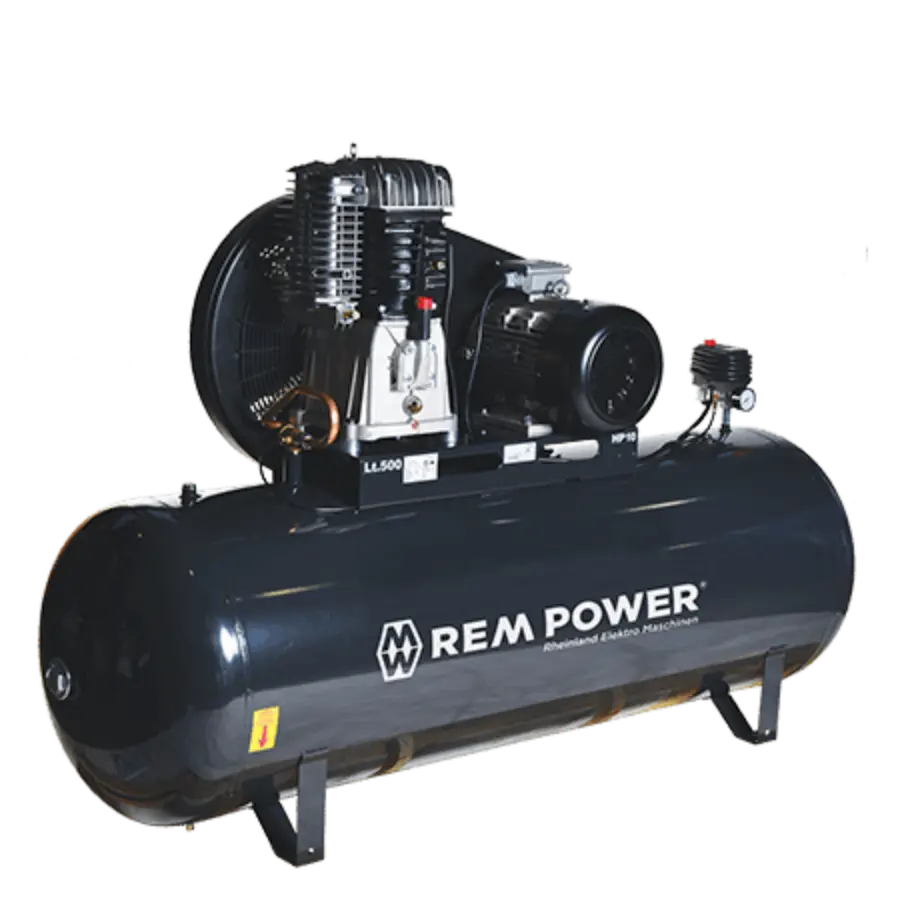 REM POWER Kompresor E1202/11/500, 400V, 50Hz, 7.2kW