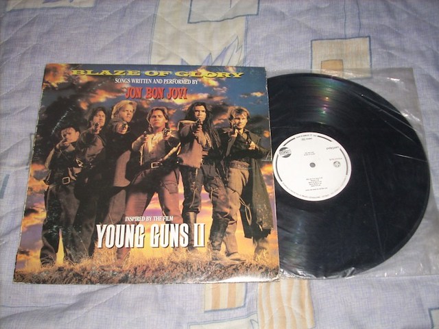 Jon Bon Jovi - Blaze Of Glory LP Gong Hungary 1990.