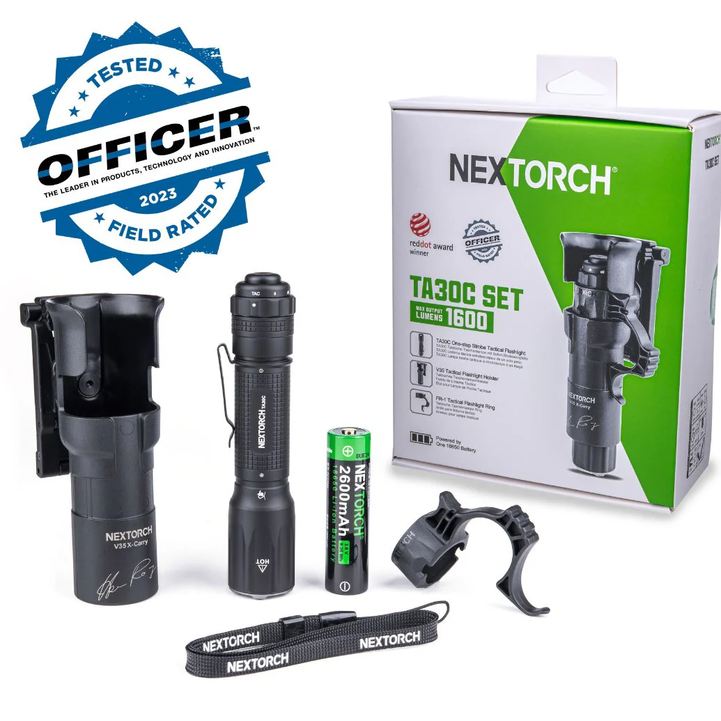 Baterijska lampa Nextorch TA30C Set