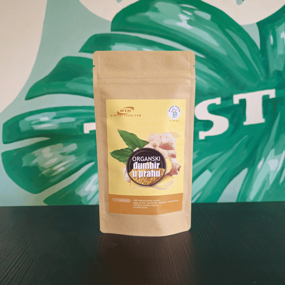 DTC – Organski Đumbir U Prahu 50g