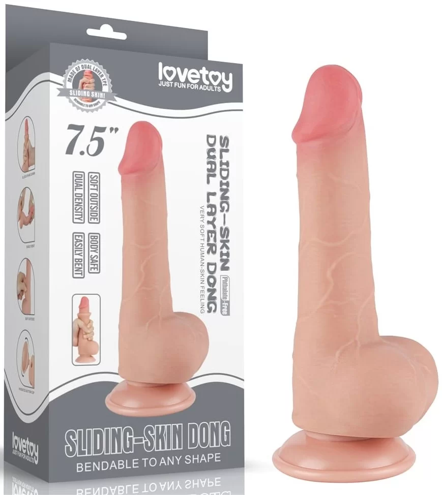 SLIDING DILDO 7.5