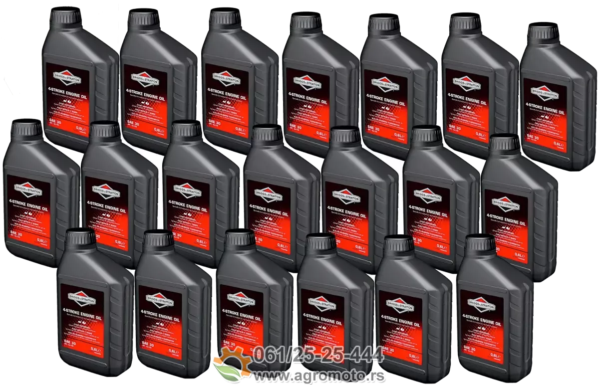 Ulje za kosilice Briggs & Stratton SAE 30 600ml - paket 20 kom.