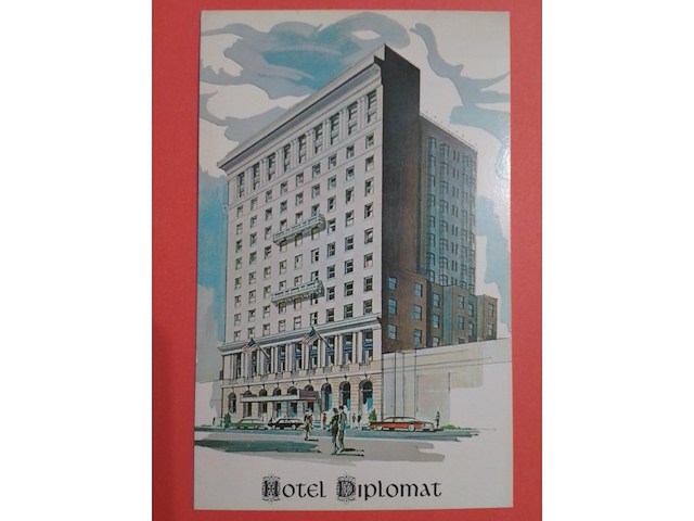 HOTEL DIPLOMAT NEW YORK -POST CARD (616)