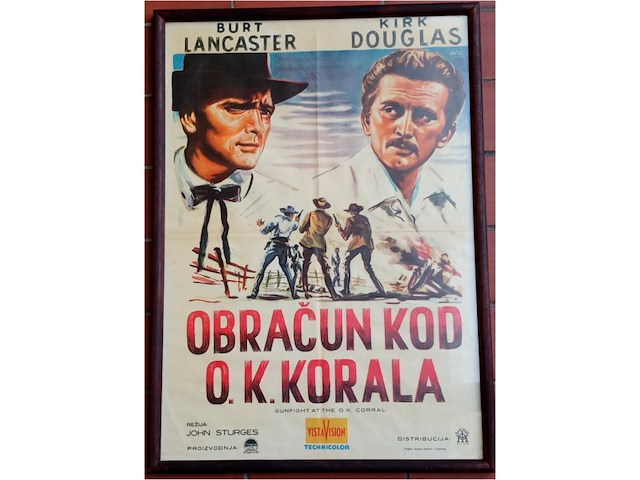 obracun kod O.K. korala - filmski plakat 1959