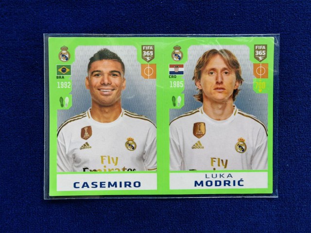 Casemiro, Luka Modrić sličica, FIFA 365