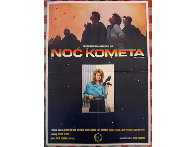 plakat NOĆ KOMETA