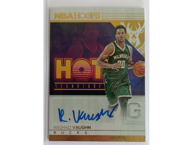 2016/17 Panini Hoops NBA Rashad Vaughn Auto