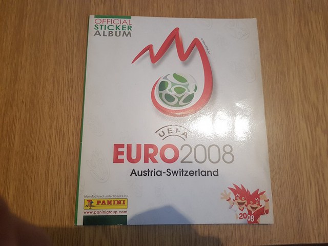 Prazan album - Euro 2008 (Panini) 2,bez slicica