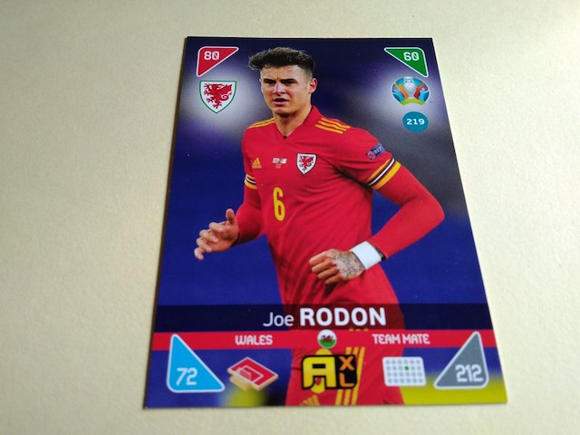 EURO 2020 Kick Off AXL - Base cards Br. 219