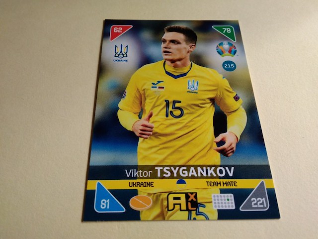 EURO 2020 Kick Off AXL - Base cards Br. 215