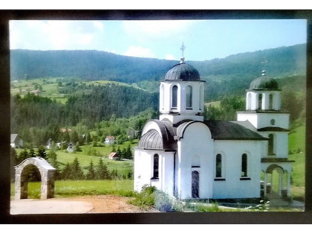 Razglednica stara - Zlatar, Hram Roždestva Hristovog.