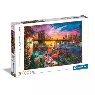 Clementoni PUZZLE 3000 MANHATTAN BALCONY (CL33552)