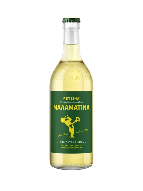 Malamatina – belo vino 0.5l