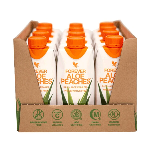 Aloe Peaches 330ml