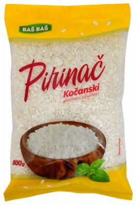 PIRINAČ OKRUGLO ZRNO KOČANSKI BAŠ BAŠ 800G
PIRINAČ OKRUGLO ZRNO KOČANSKI BAŠ BAŠ 800G