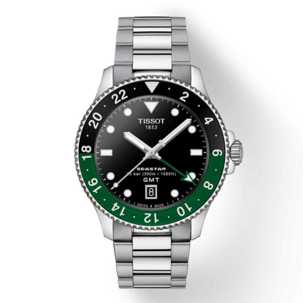 Tissot T1208521105100 Seastar Black Green