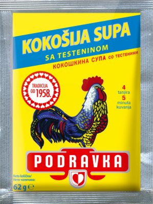 SUPA BISTRA KOKOŠIJA SA TESTENINOM PODRAVKA 62G
SUPA BISTRA KOKOŠIJA SA TESTENINOM PODRAVKA 62G