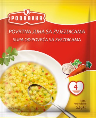 SUPA BISTRA POVRTNA SA ZVEZDICAMA PODRAVKA 52G
SUPA BISTRA POVRTNA SA ZVEZDICAMA PODRAVKA 52G